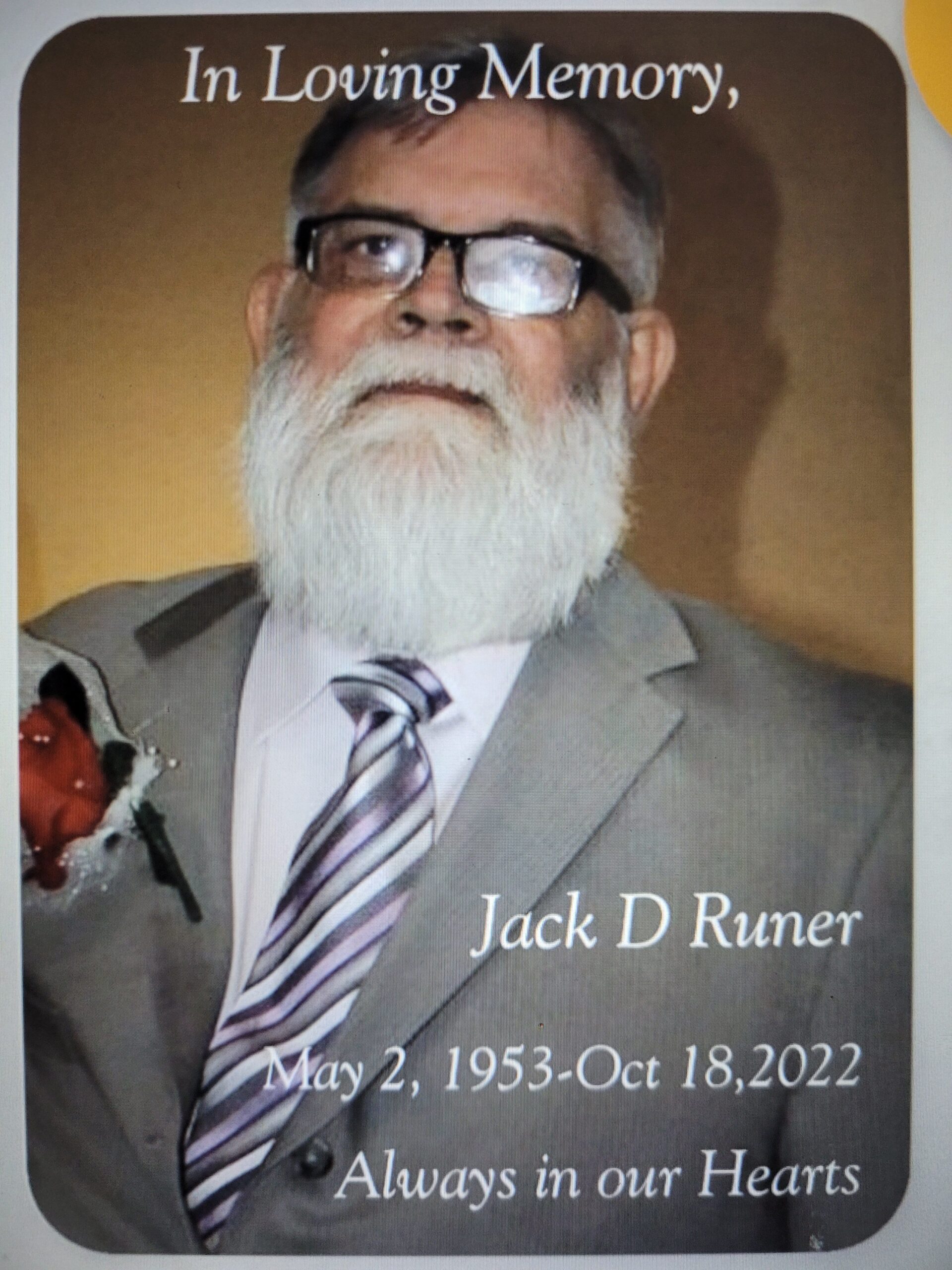 Jack D Runer