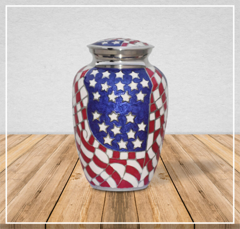 Classic American Full Capacity Urn - Heartland Cremation & Burial Society