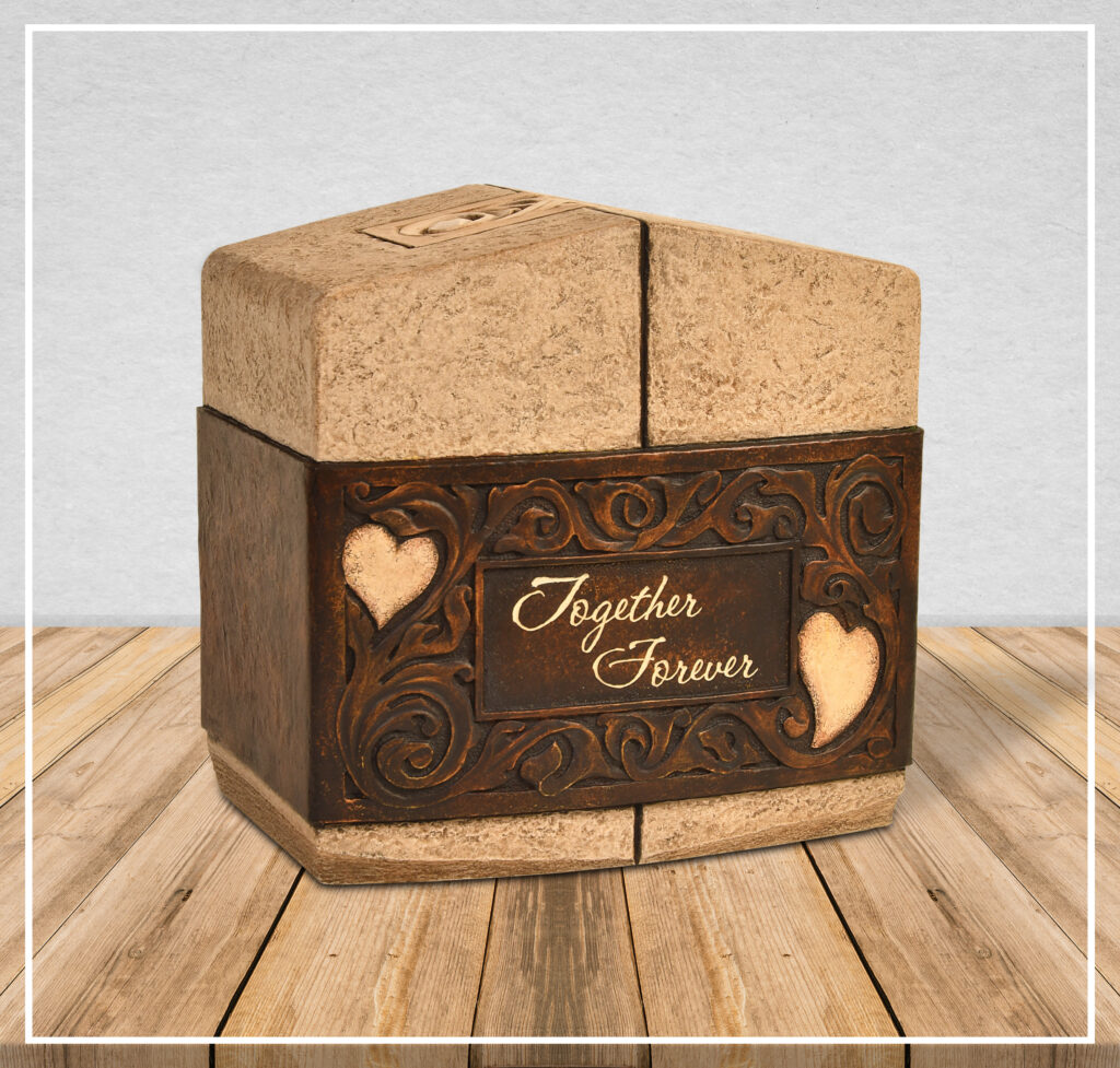 Together Forever Companion Urn - Heartland Cremation & Burial Society